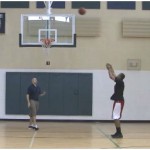 Lane Lines Touch Shooting Drill
